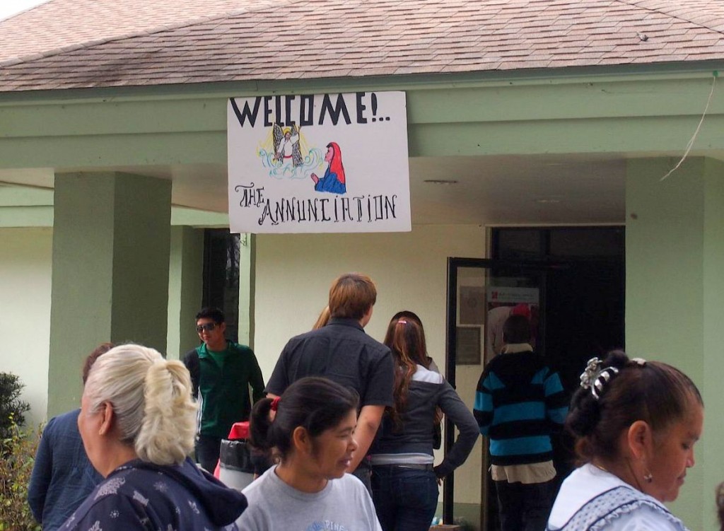 Welcome Sign | Annunciation Catholic Church