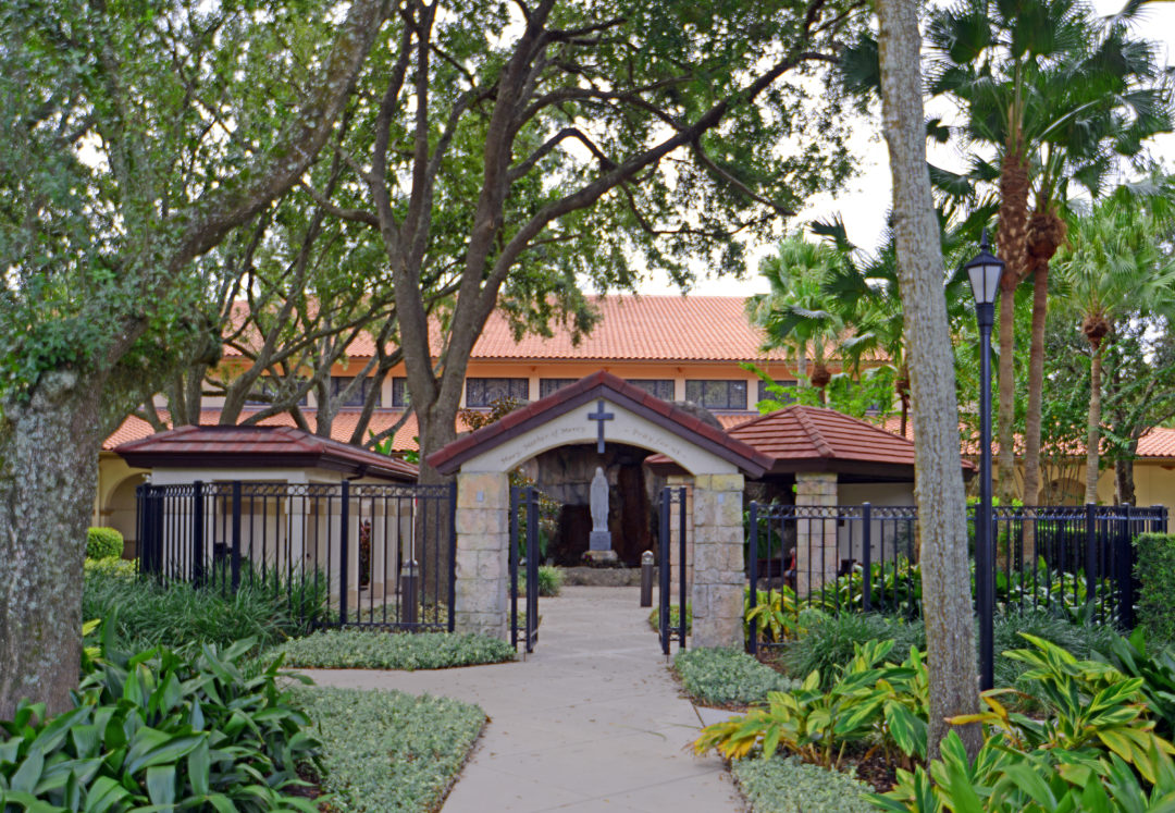 Grotto Prayer Area at the Festival | Annunciation Catholic Church